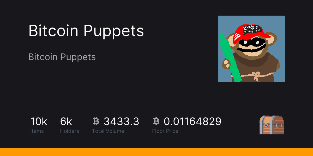 Bitcoin Puppets | [Best in Slot]