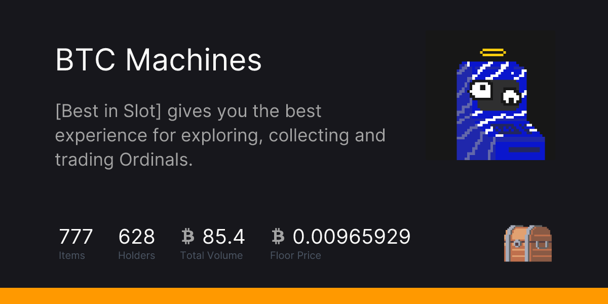 BTC Machines | [Best in Slot]